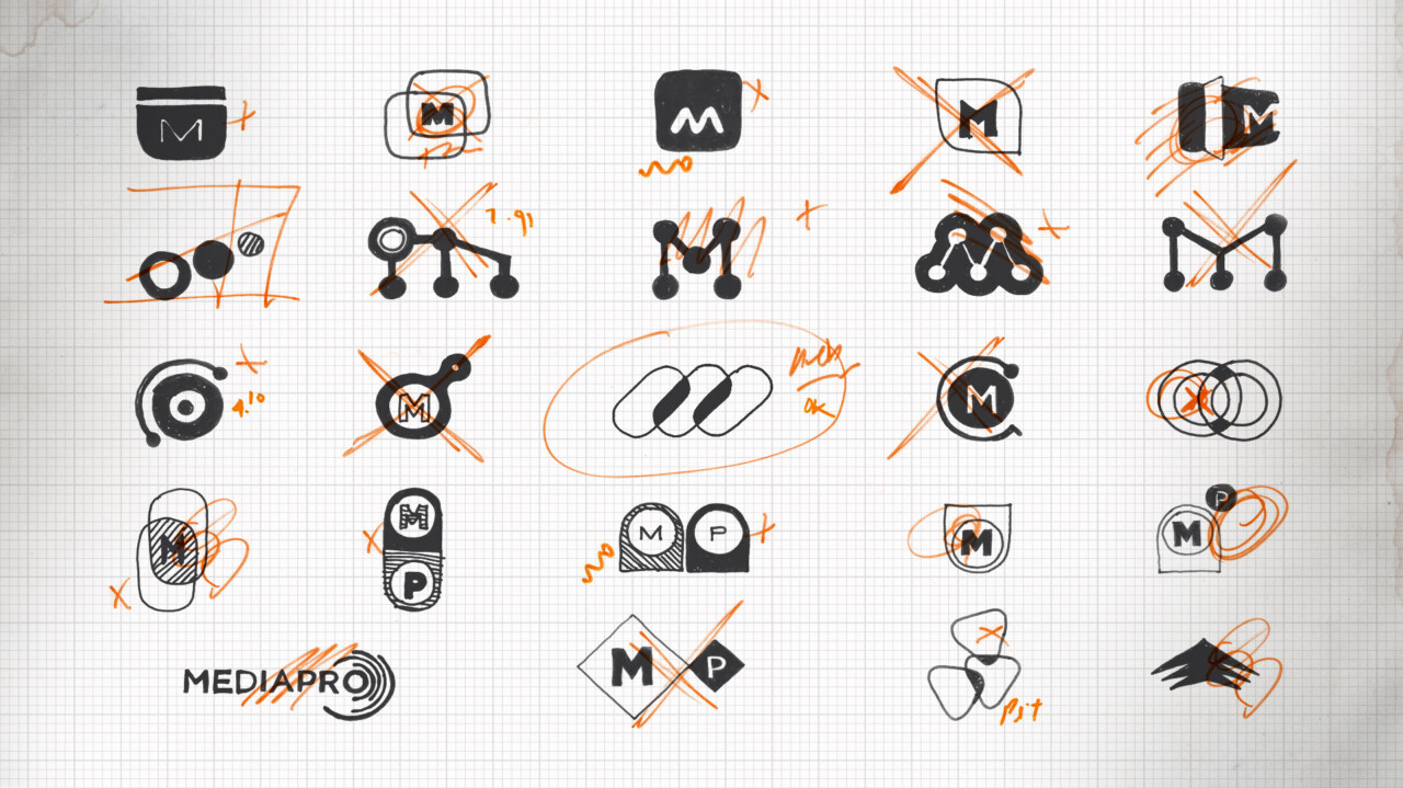 Mediapro – Branding – Logo design – Visual Identity – Tholon